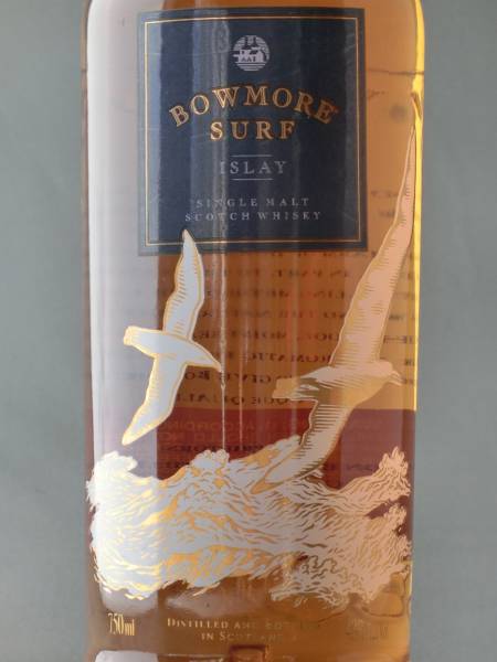 BOWMORE SURF ボウモア サーフ シルクプリントラベル 旧ボトル(アイラ)｜売買されたオークション情報、yahooの商品情報を ...