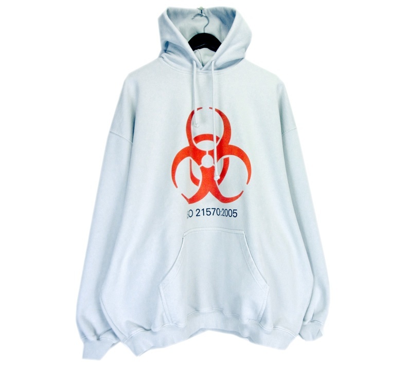 ヴェトモン VETEMENTS 23AW Genetically Modified ジェネティック モディファイド プリント フーディー ...