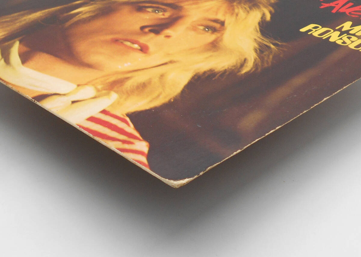 US ORIG PROMO LP MICK RONSON/Slaughter On 10th Avenue 1974年 初回橙ラベ 1stソロ ...