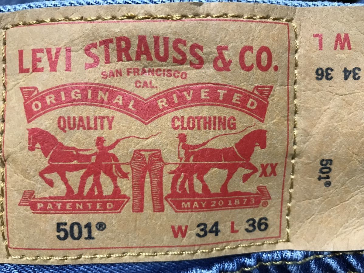 Levi”s 501 ORIGINAL size-W34 平置き44股下90 タグ付き NCNR(W34)｜売買されたオークション情報、yahooの商品情報をアーカイブ公開 - オークファン ...