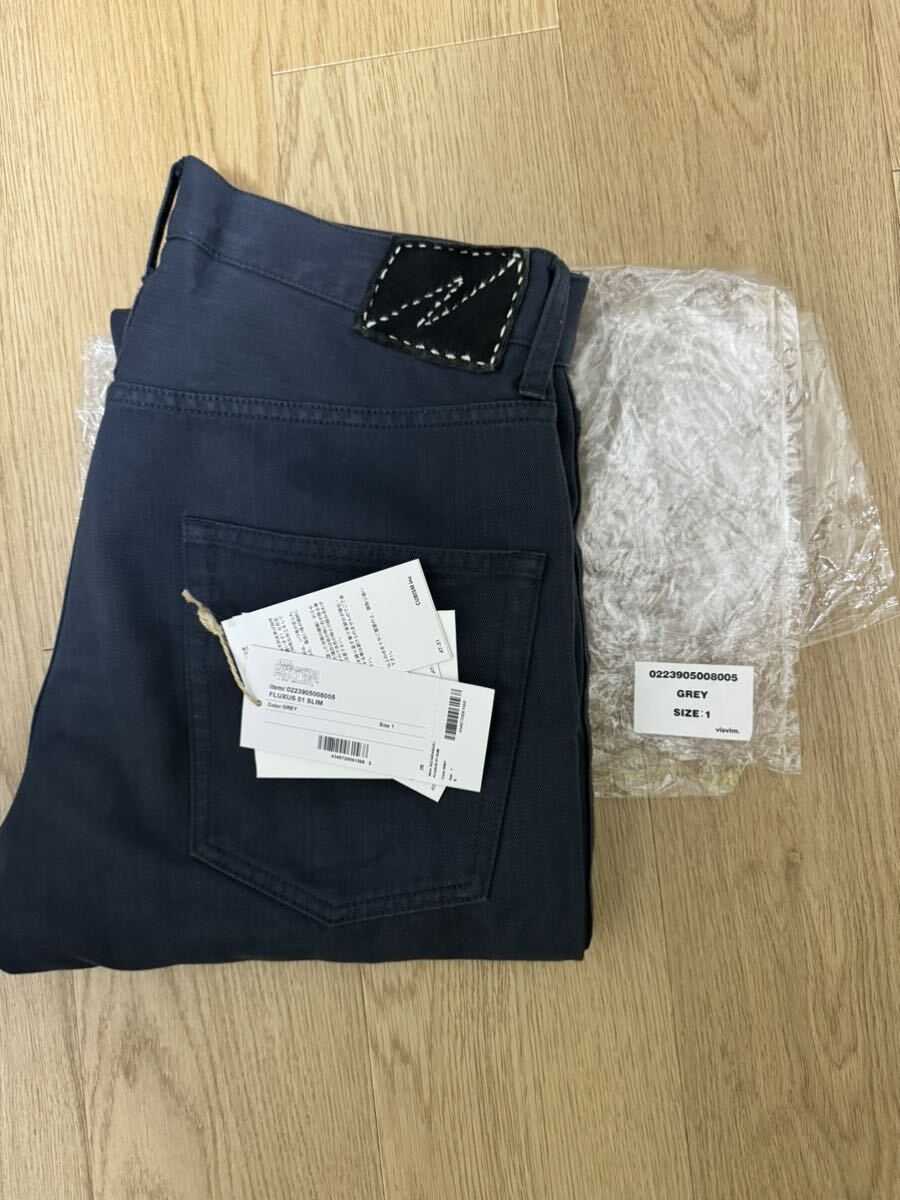 visvim ict FLUXUS 01 SLIM GRAY サイズ1 CARROLL DECKHAND THORSON ELMENDORF ...