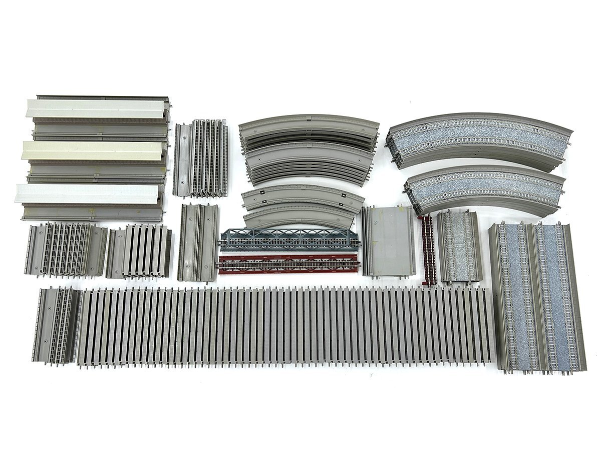 鉄道模型 Nゲージ TOMIX 線路 複線レール 高架橋 大量 まとめセット 1061/1062/1162/1163/1174/1175 ...