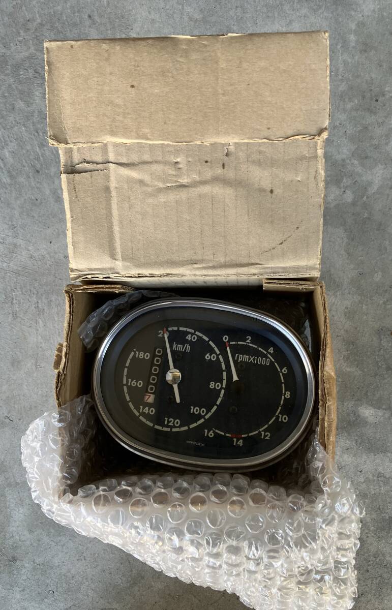 HONDA ホンダ ドリーム 純正 メーター 当時物 37200-222-008 CB450 CL450 CB500TCB500 CB72 CB77 CB250 CB350F CB400 ...