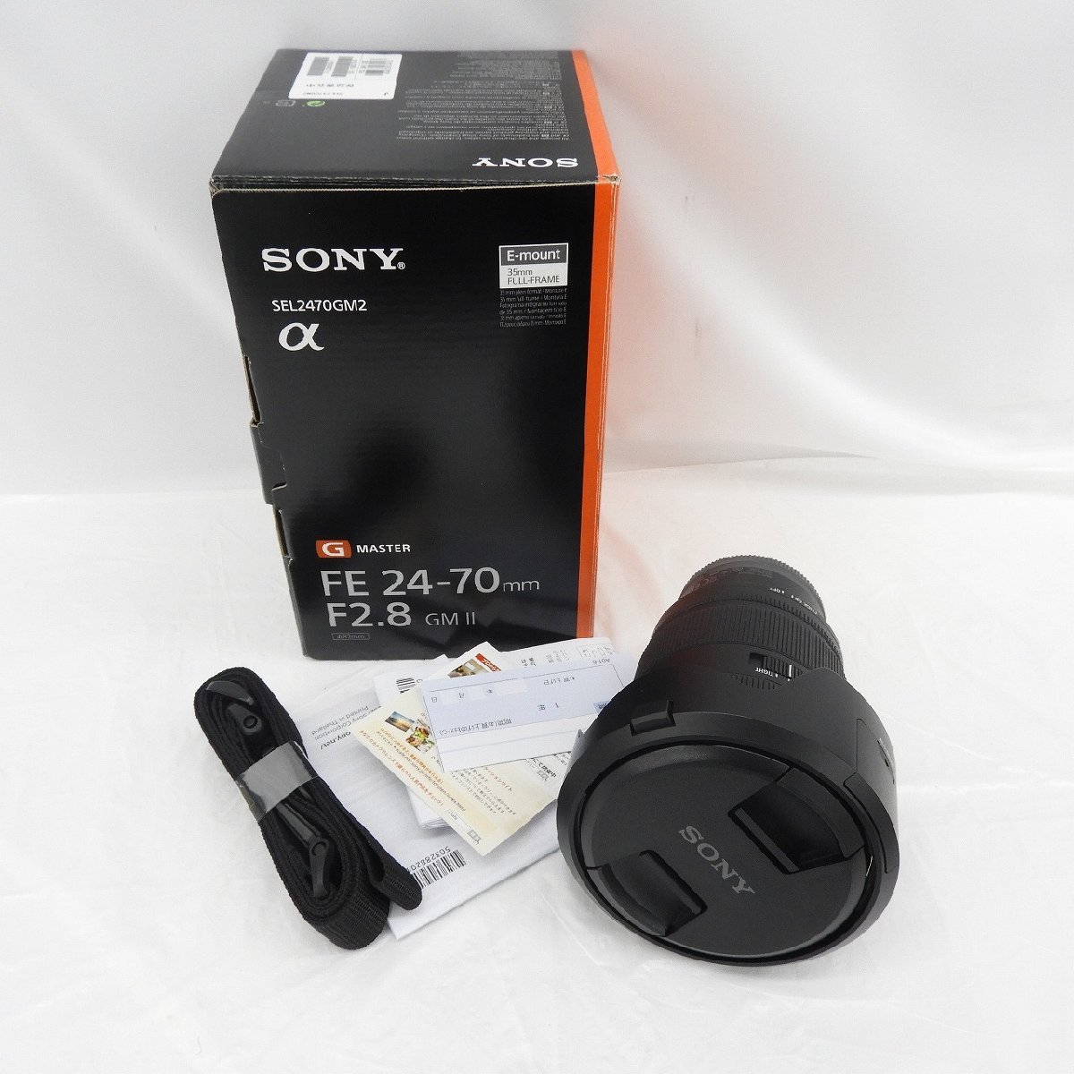 SONY ソニー カメラレンズ ズームレンズ FE 24-70mm F2.8 GM II SEL2470GM2 11514564 0324 ...