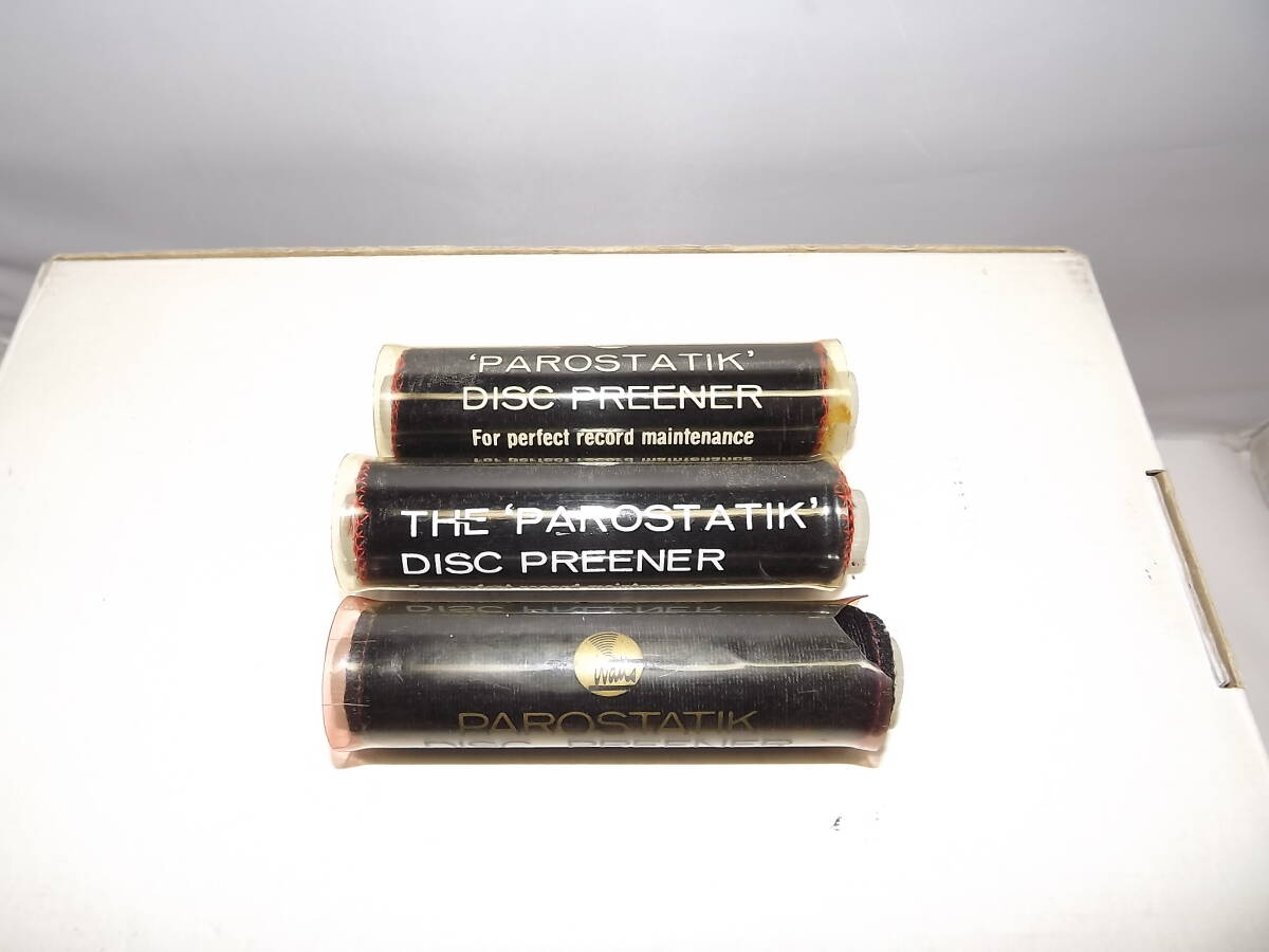 WATTS LTD. THE PAROSTATIK DISC PREENER レコードクリーナー 3個セット(ターンテーブル)｜売買された ...