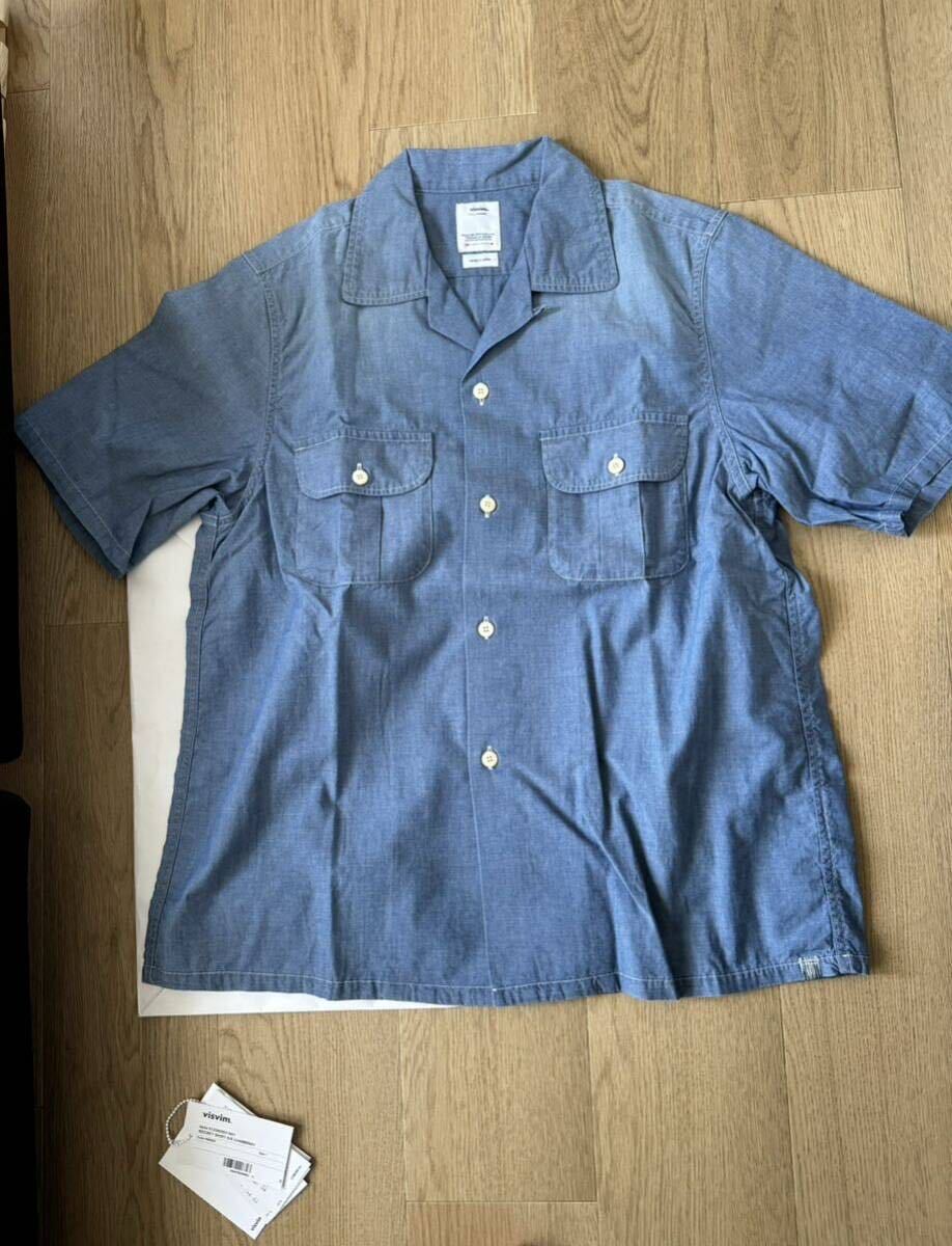 visvim KEESEY SHIRT SIS CHAMBRAY 色INDIGO サイズ1 ICT CARROLL THORSON ...