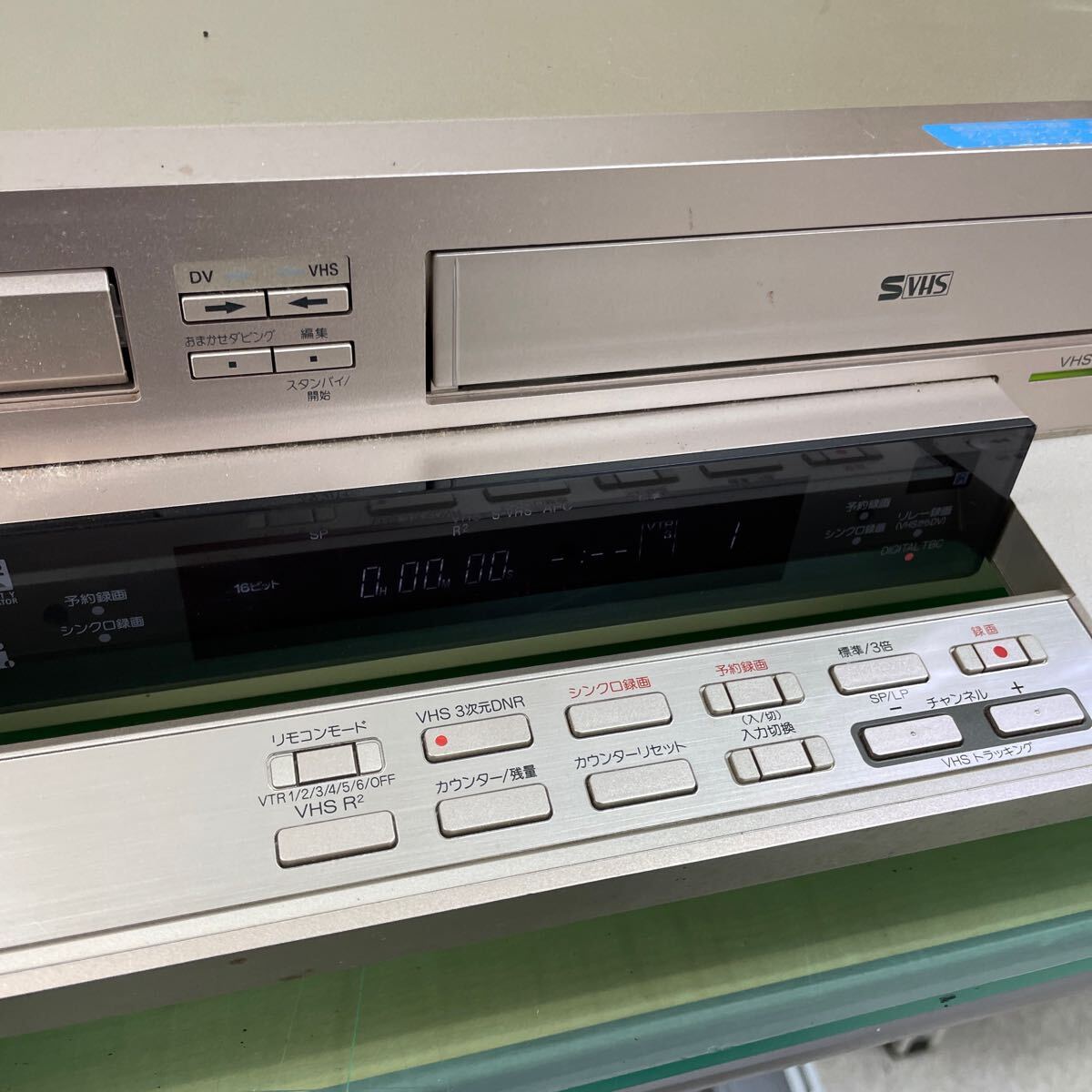 SONY ビデオカセットレコーダー モデルNo.WV-DR7ソニー super VHS ET(VHSビデオデッキ)｜売買されたオークション情報、yahooの商品情報をアーカイブ公開 ...