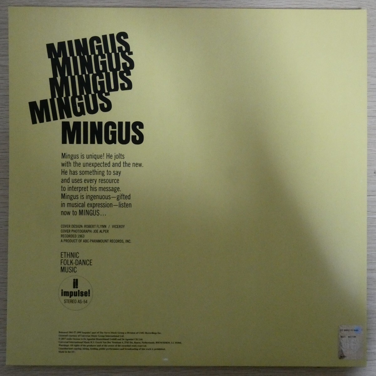 LP6264 EU/Impulse Charles Mingus / Mingus Mingus Mingus Mingus Mingus ...