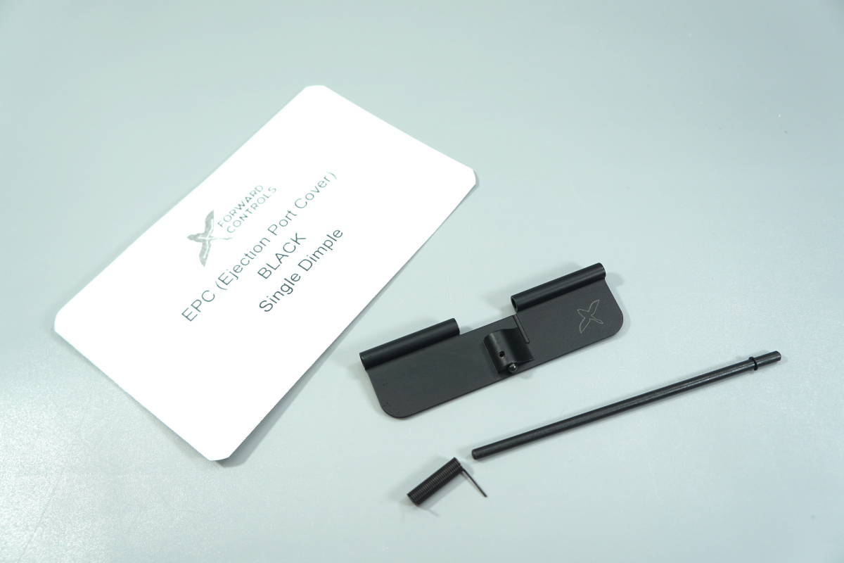 Forward Control Design EPC Ejection Port Cover BLACK Single Dimple ...