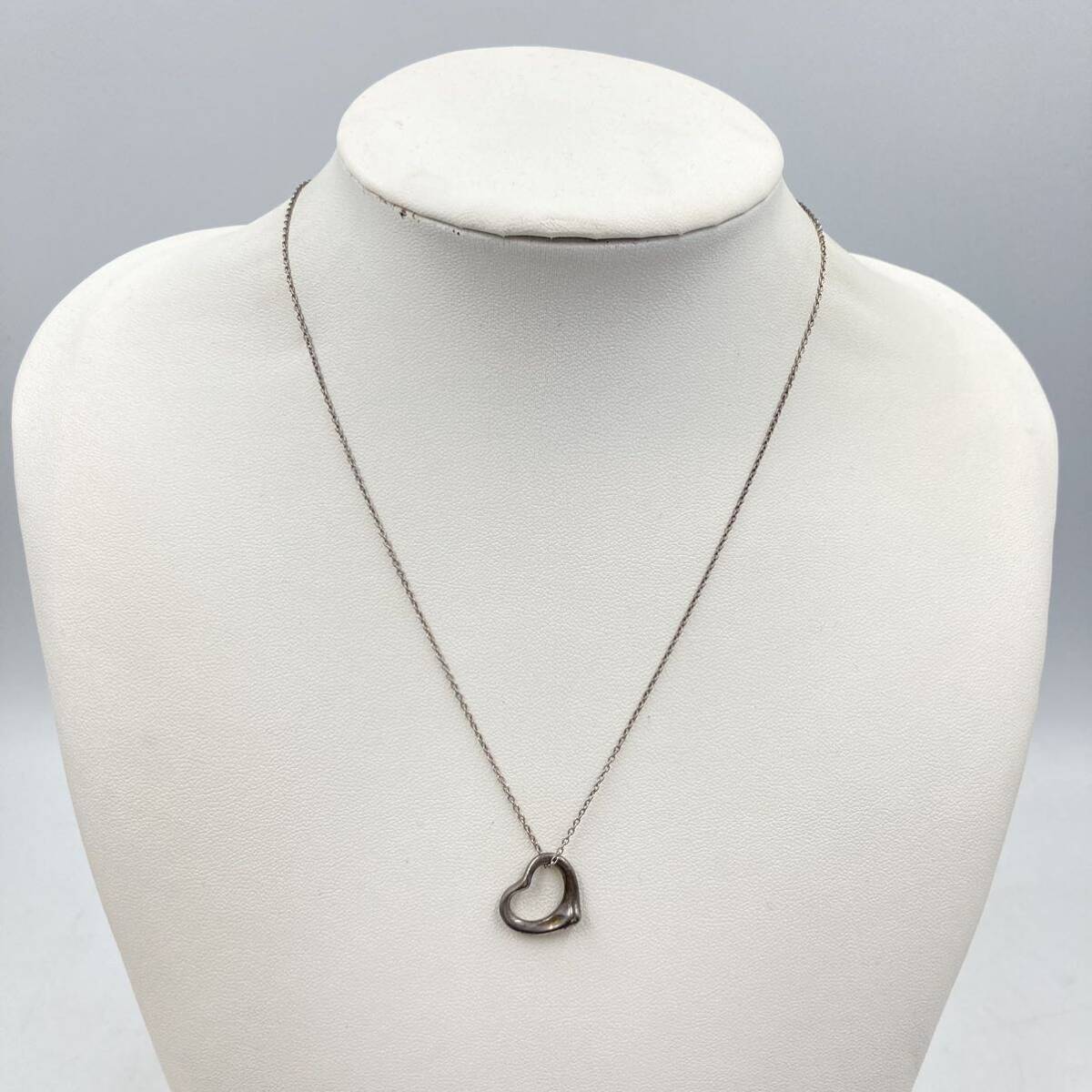 5/10 MK-I2047 TIFFANY&CO. ティファニー ネックレス アクセサリー/ブランド/オープンハート/DD0 DF0(オープン ...