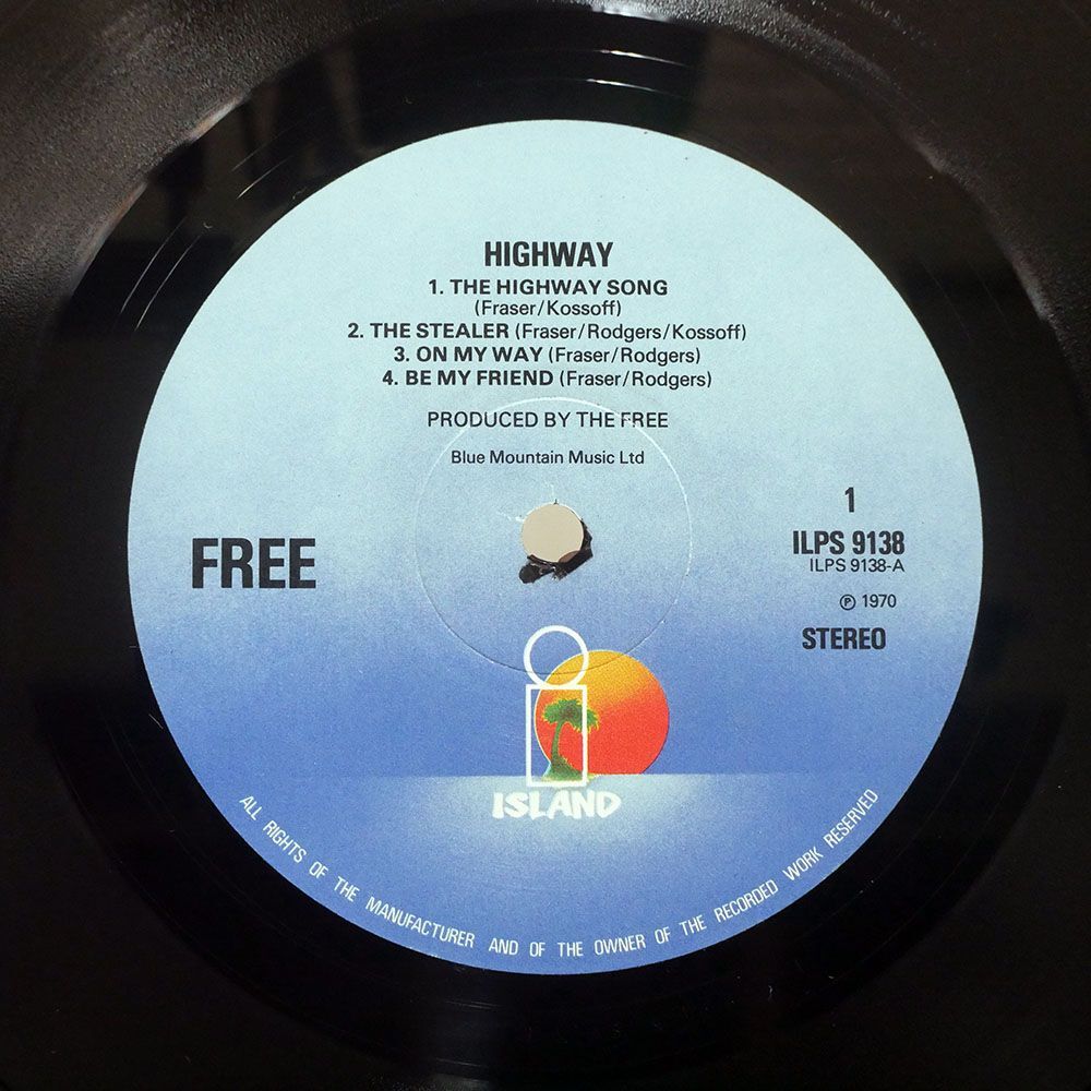 英 FREE/HIGHWAY/ISLAND ILPS9138 LP(その他)｜売買されたオークション情報、yahooの商品情報をアーカイブ公開 ...