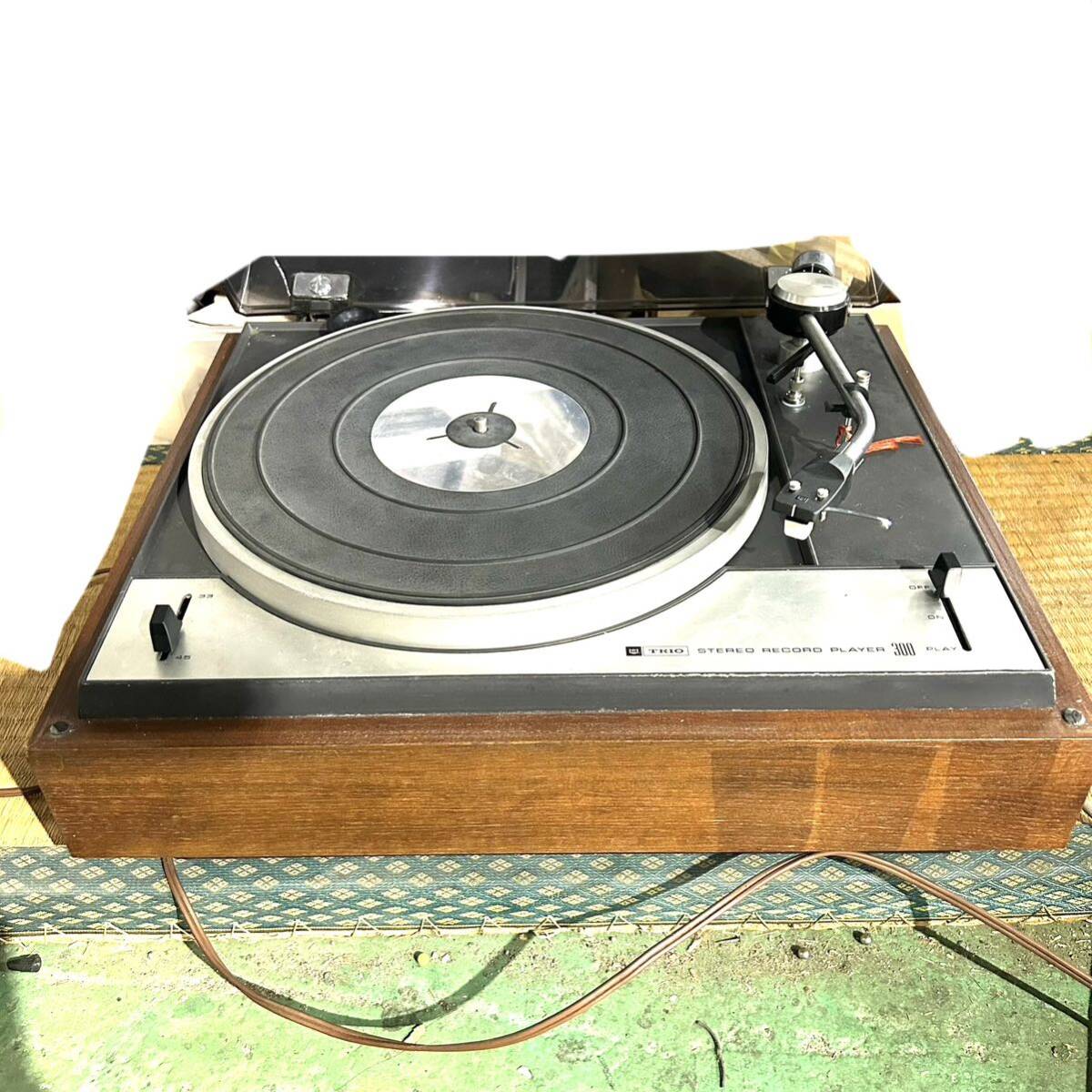 TRIO トリオ 300 レコードプレーヤー ターンテーブル B4320(ターンテーブル)｜売買されたオークション情報、yahooの商品情報を ...