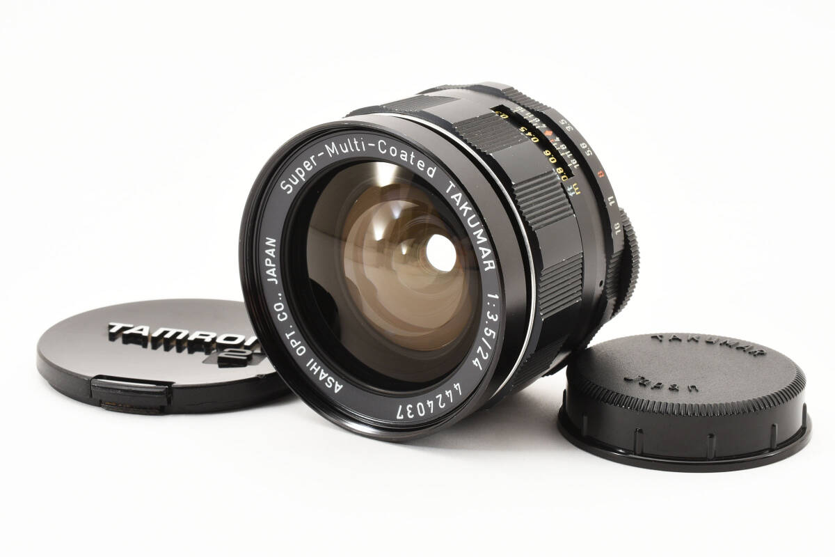 完全 PENTAX ペンタックス Super-Multi-Coated TAKUMAR 24mm F3.5 M42マウント + FRキャップ付 #2024014(ペンタックス)｜売買された ...