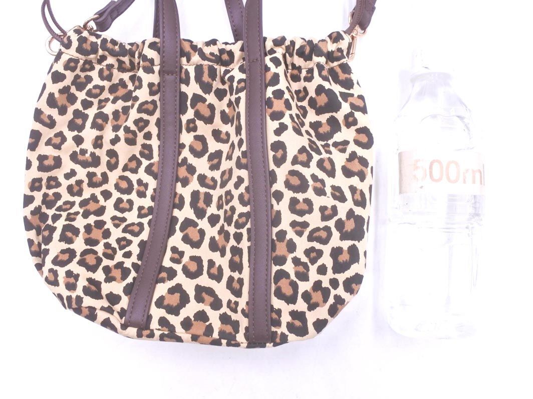 UNBILLION アンビリオン レオパード柄 2WAY ショルダー バッグ ベージュ efb1 レディース(その他)｜売買されたオークション情報、yahooの商品情報をアーカイブ公開 ...