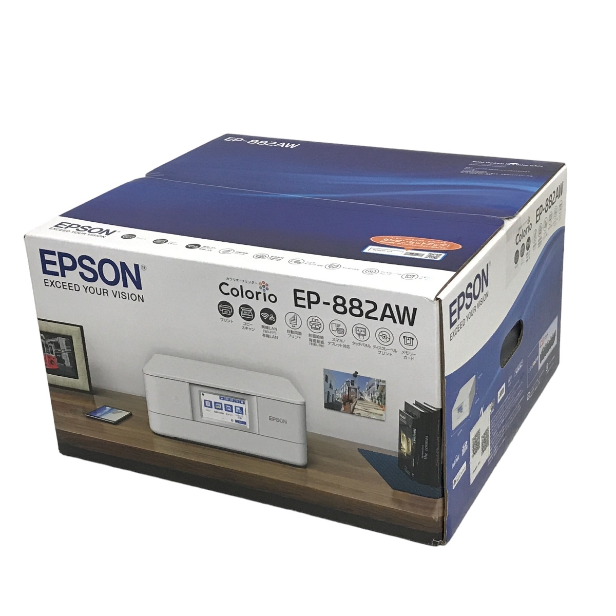 EPSON EP-882AW インクジェット プリンター 印刷 エプソン F8995497(A4プリンタ)｜売買されたオークション情報 ...