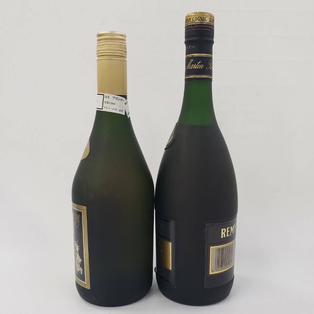 24千/A011200-2/M072-618/TM3000 酒 2本まとめ BRANDY NAPOLEON COMTE DE FRANCADE ...
