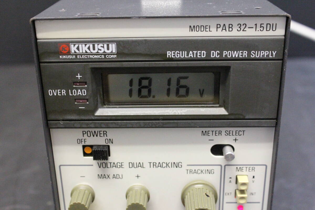 KIKUSUI PAB32-1.5DU 定格出力保証 多出力直流定電圧電源 菊水(その他)｜売買されたオークション情報、yahooの商品情報を ...