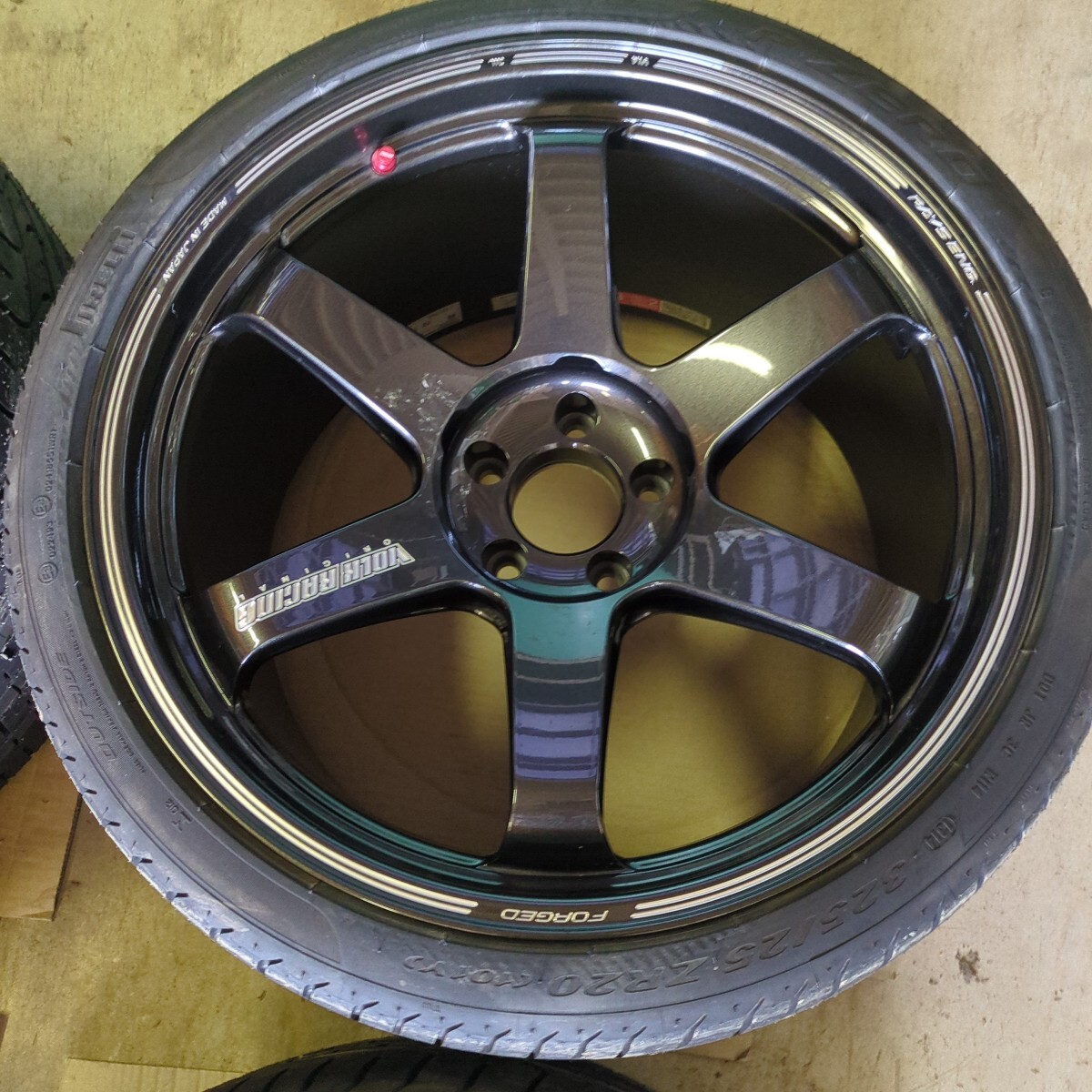 RAYS VOLK RECING TE37 ultra TRACK EDITION 11J＋30 12J＋20 レアサイズ Z34(ラジアル ...