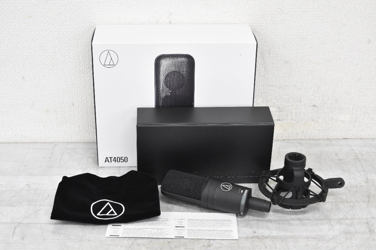6418 品 audio-technica AT4050 オーディオテクニカ コンデンサーマイク 元箱付き(コンデンサーマイク)｜売買された ...