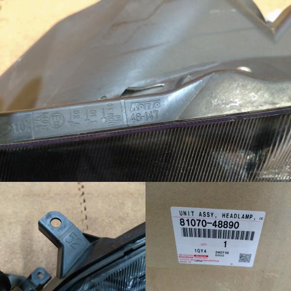 ジャンク品 ハリアー ZSU60 ZSU65 ASU60 ASU65 AVU65 前期 左ヘッドライト LED KOITO コイト 48 ...