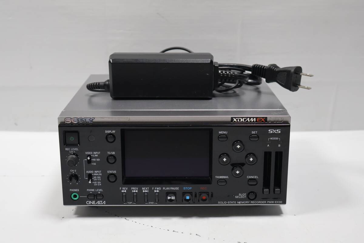 G2248 Y SONY ソニー XDCAM EX ソリッドステートメモリーレコーダー PMW-EX30(プロ用、業務用)｜売買されたオークション情報、yahooの商品情報をアーカイブ公開 ...