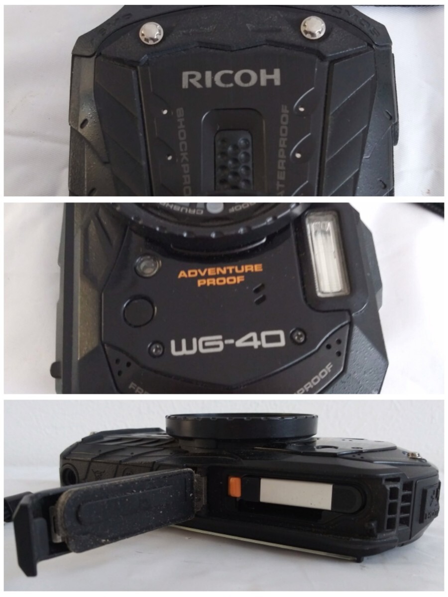 カメラ RICOH リコーWG-40 動作未確認 ジャンク品(リコー)｜売買されたオークション情報、yahooの商品情報をアーカイブ公開 ...