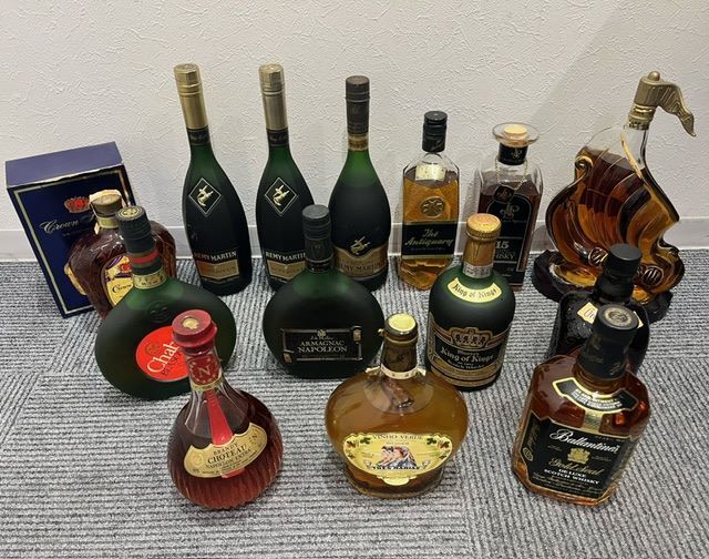 A11301 未開栓 REMY MARTIN レミーマルタン CHOTEAU NAPOLEON シャトーナポレオン 他 箱付 おまとめ 14点 ...