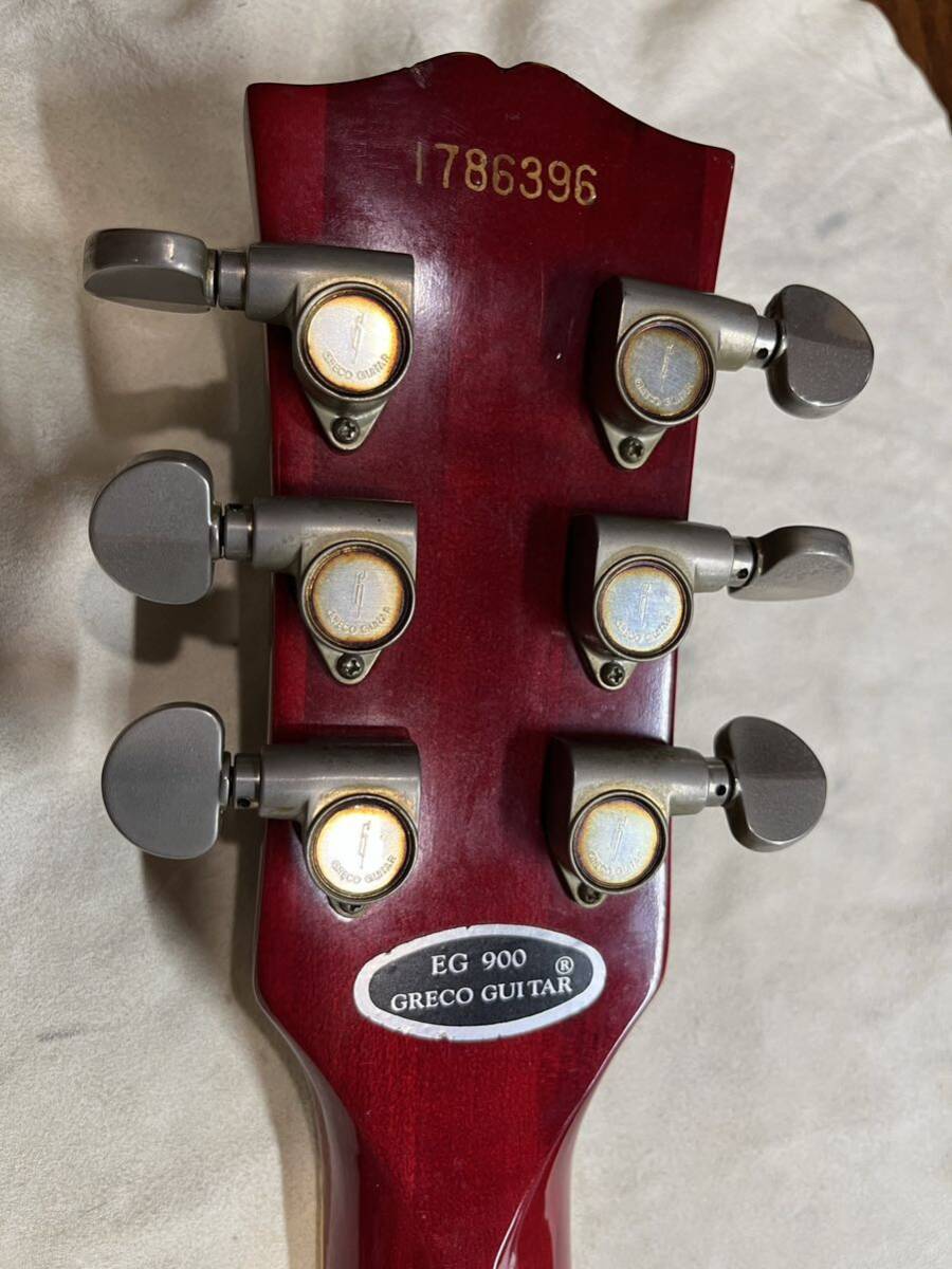 Greco レスポールモデルEG-900 初期DiMarzio PAFピックアップ 1978年製(グレコ)｜売買されたオークション情報 ...