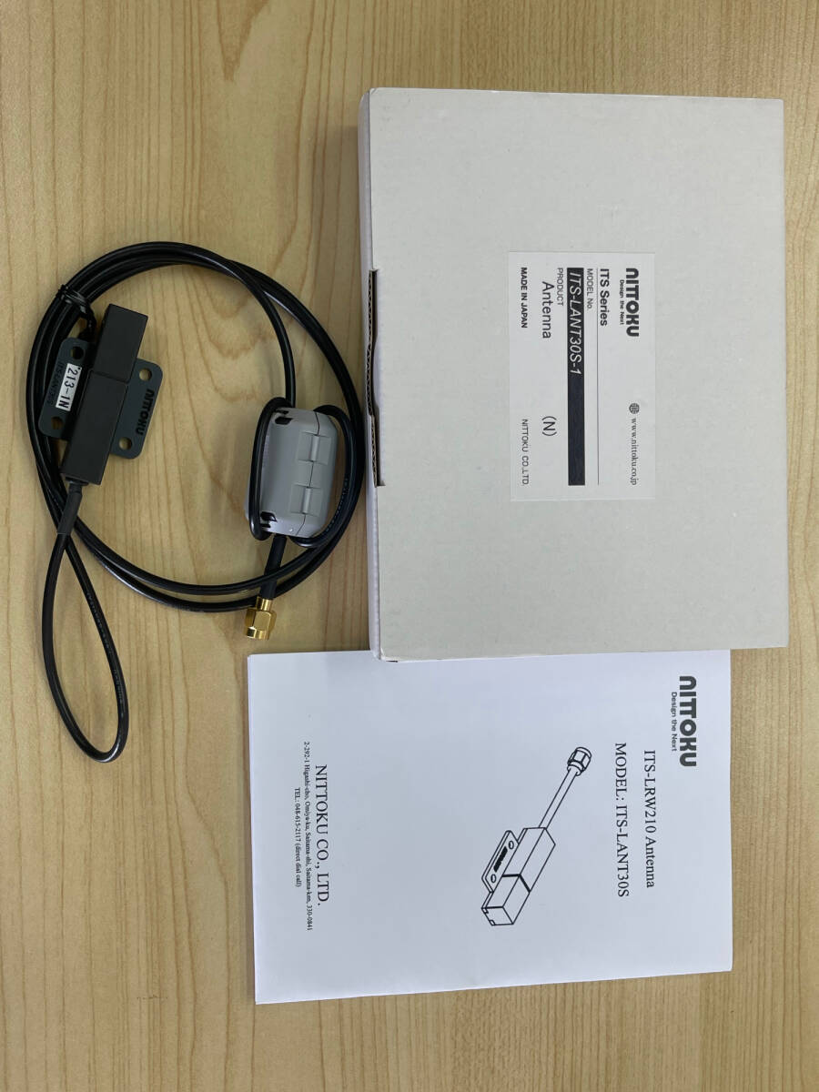 NITTOKU ITS シリーズ ITS-LANT30S-1 Antenna / ITS-LRW210 RFID Reader Writer ...