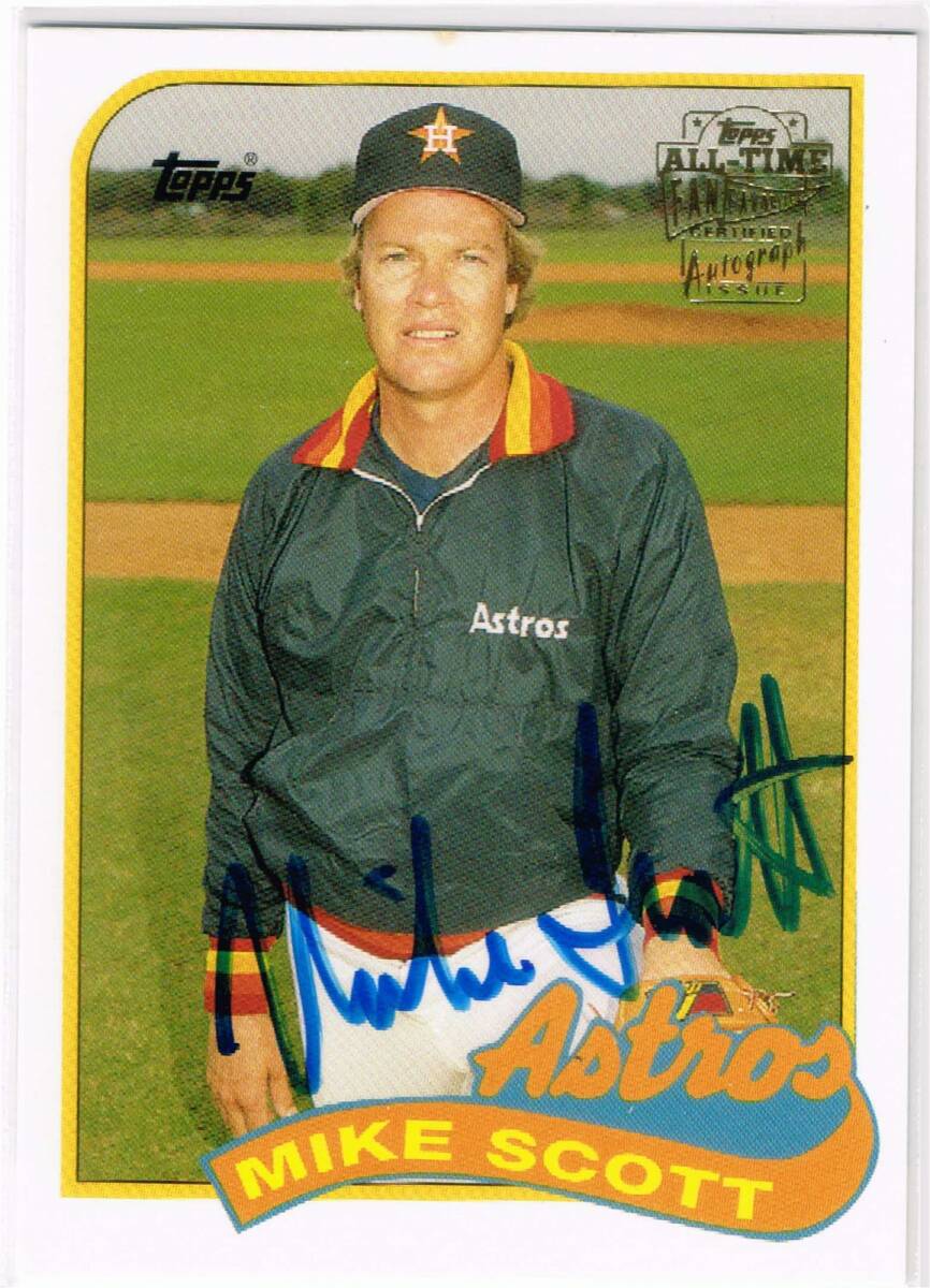 MLB 2004 Topps All-Time Fan Favorites Archives Autograph #FFA-MSC Mike ...