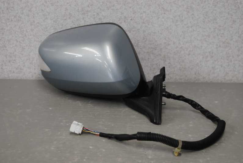 フィット シャトル ハイブリッド 前期 DBA-GP2 GG7 右 ドアミラー 電格 11P 11ピン ウィンカー ヒーター付 G534M 水 ...