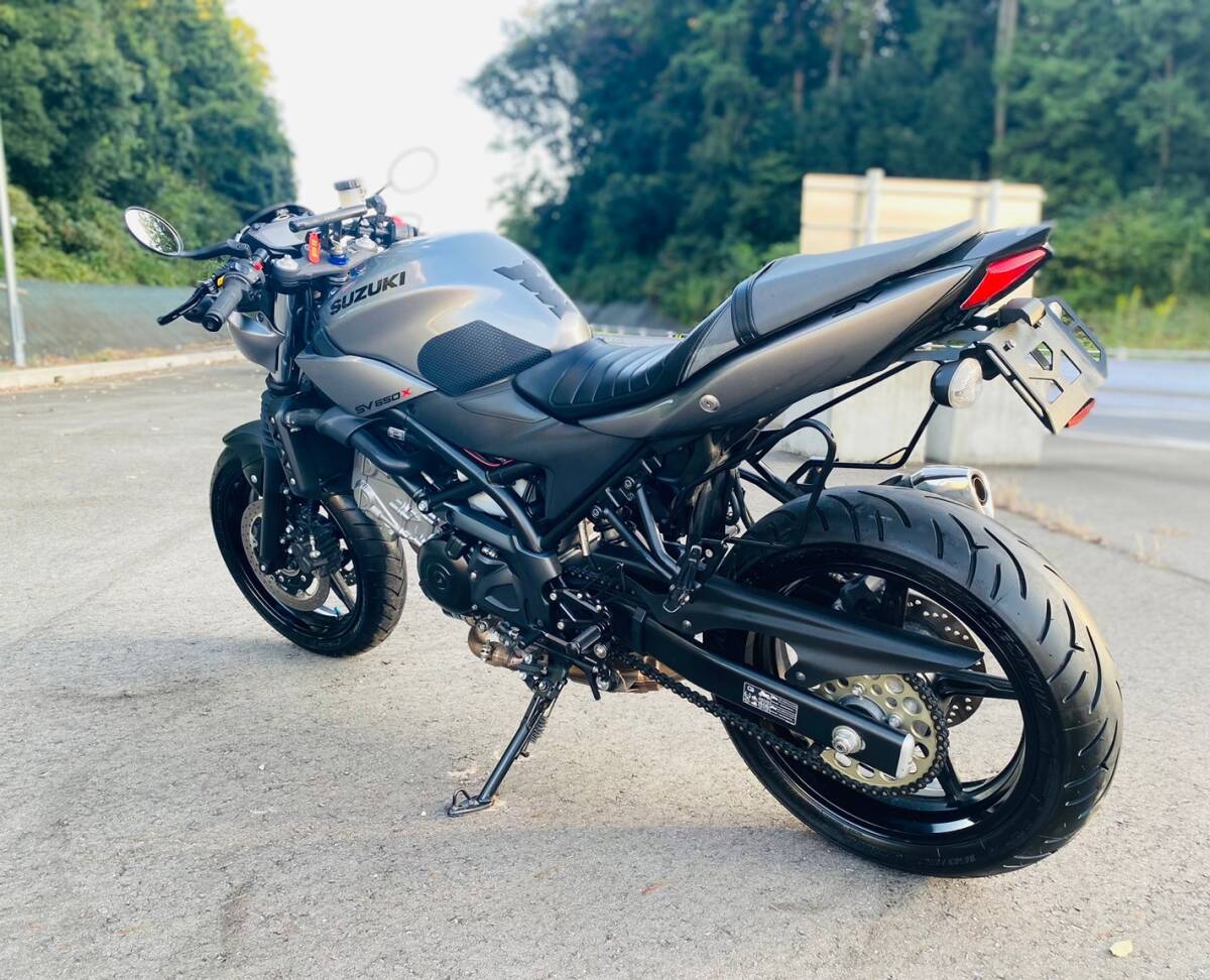 SUZUKI SV650XA ABS VP55B 車検付きR7/8 ETC 車体 BABYFACEステップ付き 全国配送可 動画有 検 ...