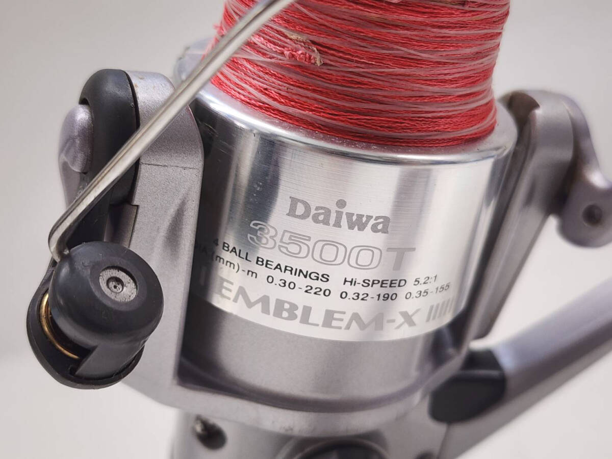 1009 ダイワ DAIWA EMBLEM-X 3500T リール 釣具 フィッシング(ダイワ)｜売買されたオークション情報、yahooの商品 ...