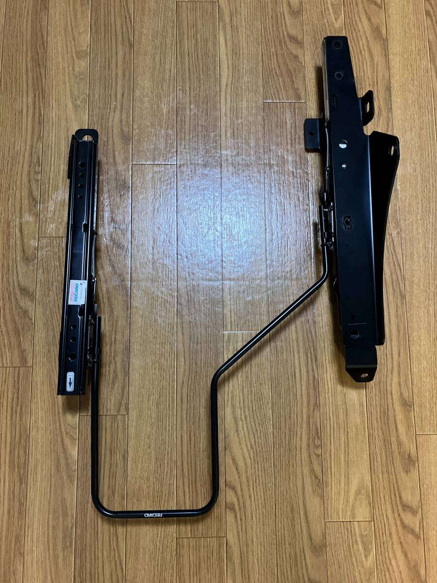 RECARO 正規 シートレール スカイライン GT-R BNR32 BNR33 BNR34 運転席側 スポーツフレーム レカロ R32 ...