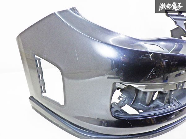 STI スポイラー付 スバル 純正 GRB GRF インプレッサ WRX STi B型 フロント バンパー ブラック 57704FG060 ...