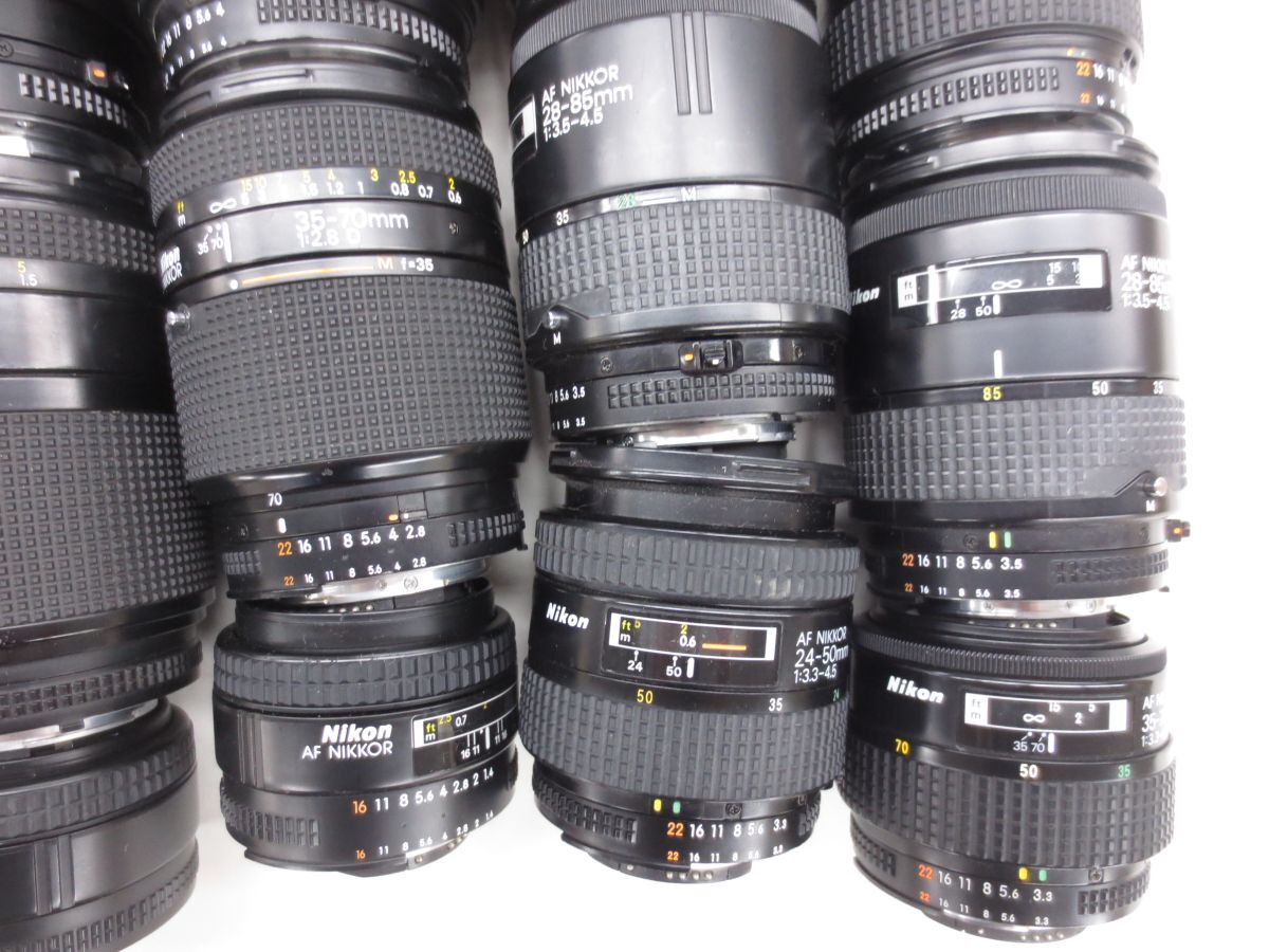 5606U ジャンク Nikon AF24-50mm 3.3-4.5 28-85mm 3.5-4.5 50mm 1.4 75-300mm 4. ...