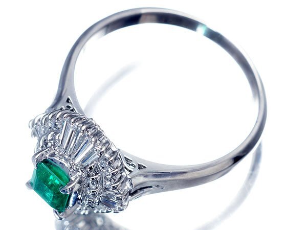 1円 ジュエリー極 良質グリーン 天然エメラルド0.33ct＆天然ダイヤモンド0.64ct 高級Pt900リング a1474ou(エメラルド)｜売買されたオークション情報、yahooの商品情報 ...