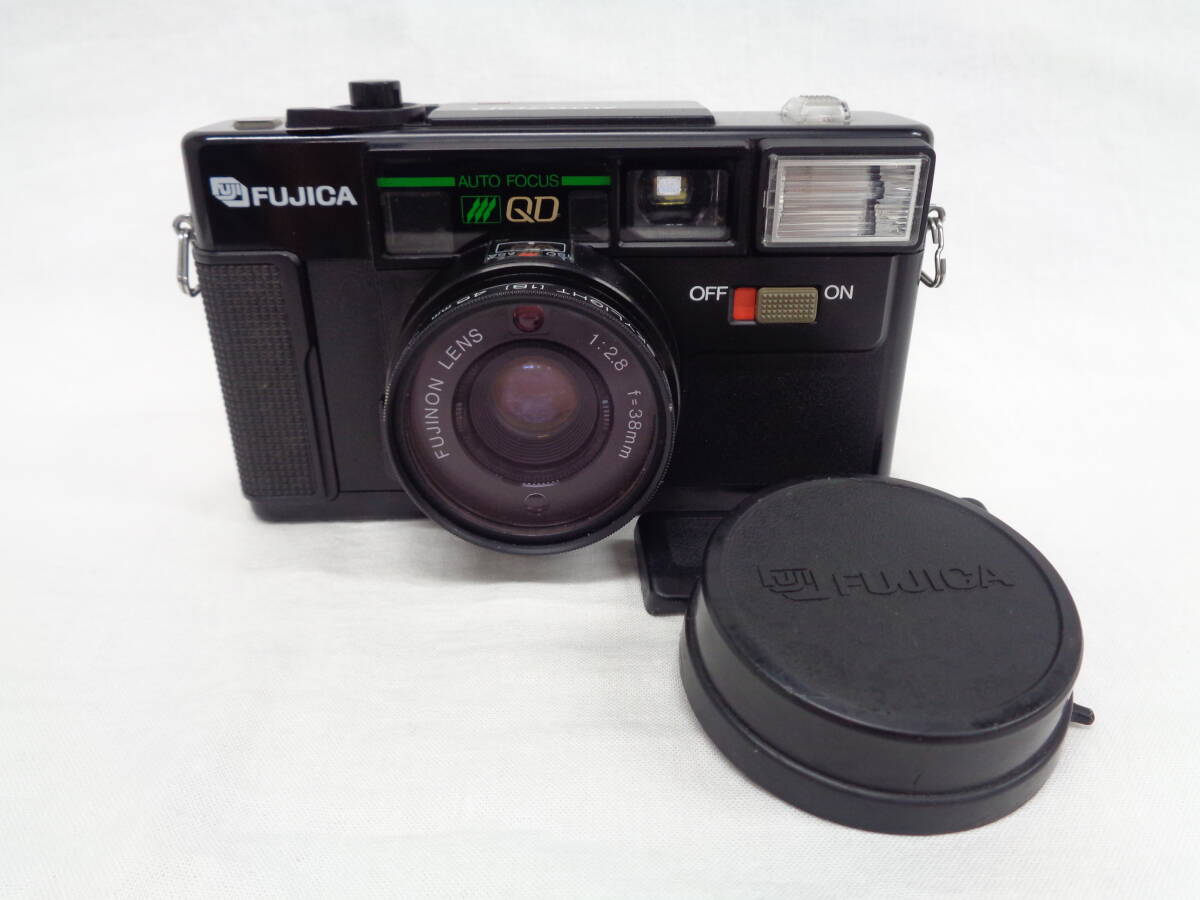 稼働品 FUJICA AUTO-7QD フィルムカメラ FUJINON LINE 1:2.8 f=38mm 彡(コンパクトカメラ)｜売買された ...