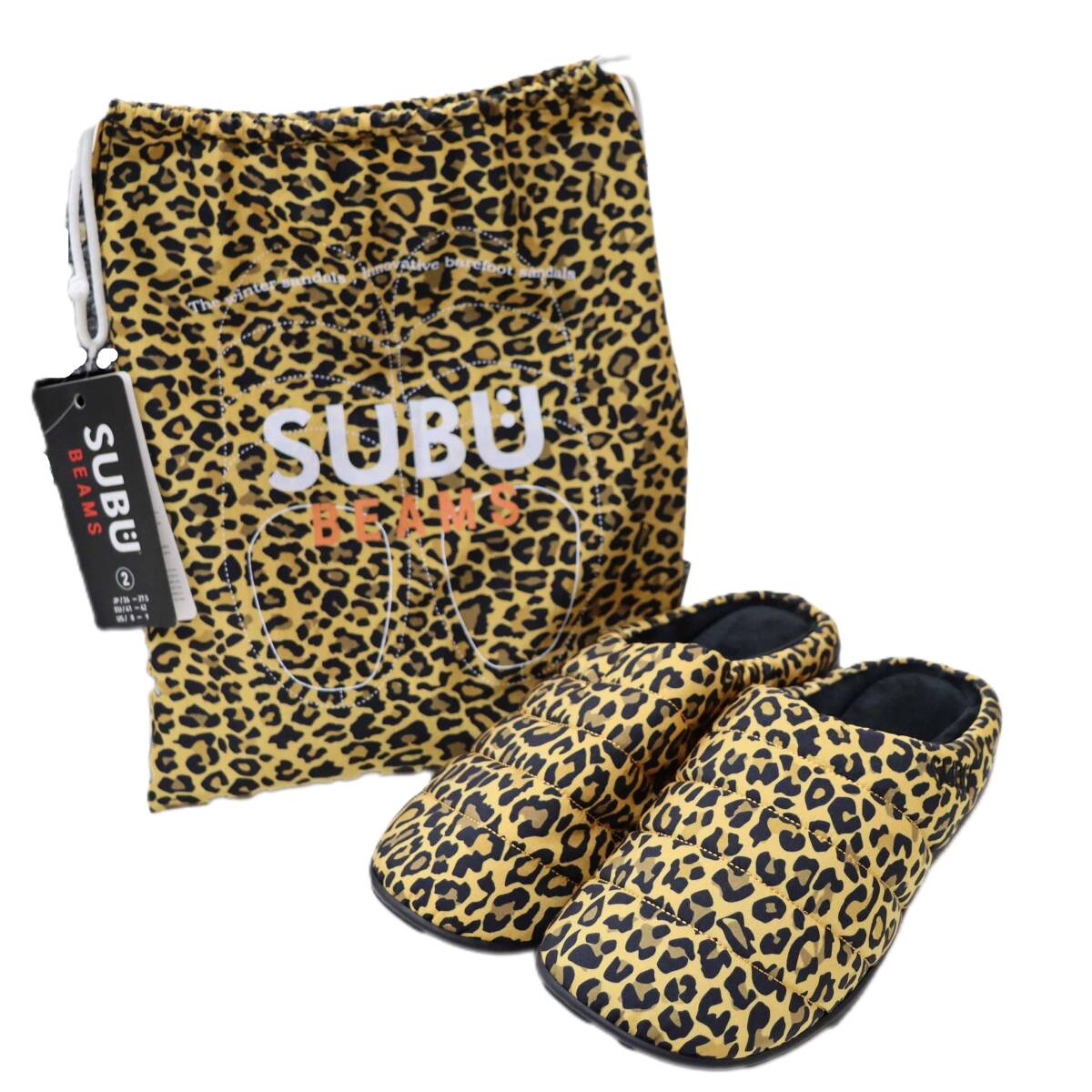 SUBU_スブ SUBU BEAMS レオパード サンダル/26㎝-27.5㎝/YLW/BM-433(26.0cm)｜売買されたオークション ...