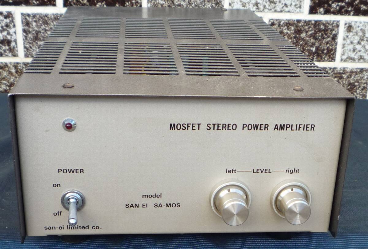 三栄無線 実聴済 パワーアンプキット Model SA-MOS MOS-FET採用 A級作動 10W＋10Wの出力(その他)｜売買された ...