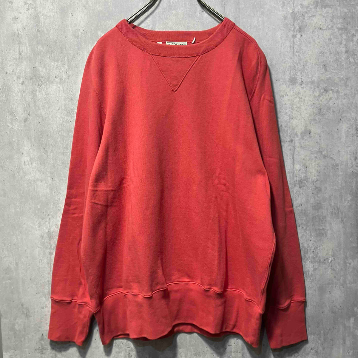 LEVI’S LVC BAY MEADOWS SWEAT SHIRT RED スウェット レッド XLサイズ リーバイス(XLサイズ以上 ...