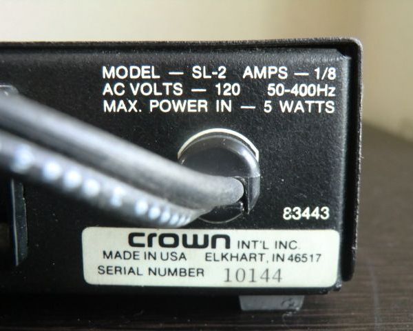 稀少 クラウンAMCRON CROWN SL-2 STRAIGHT LINE TWO PSL2 SL2(一般)｜売買されたオークション情報 ...