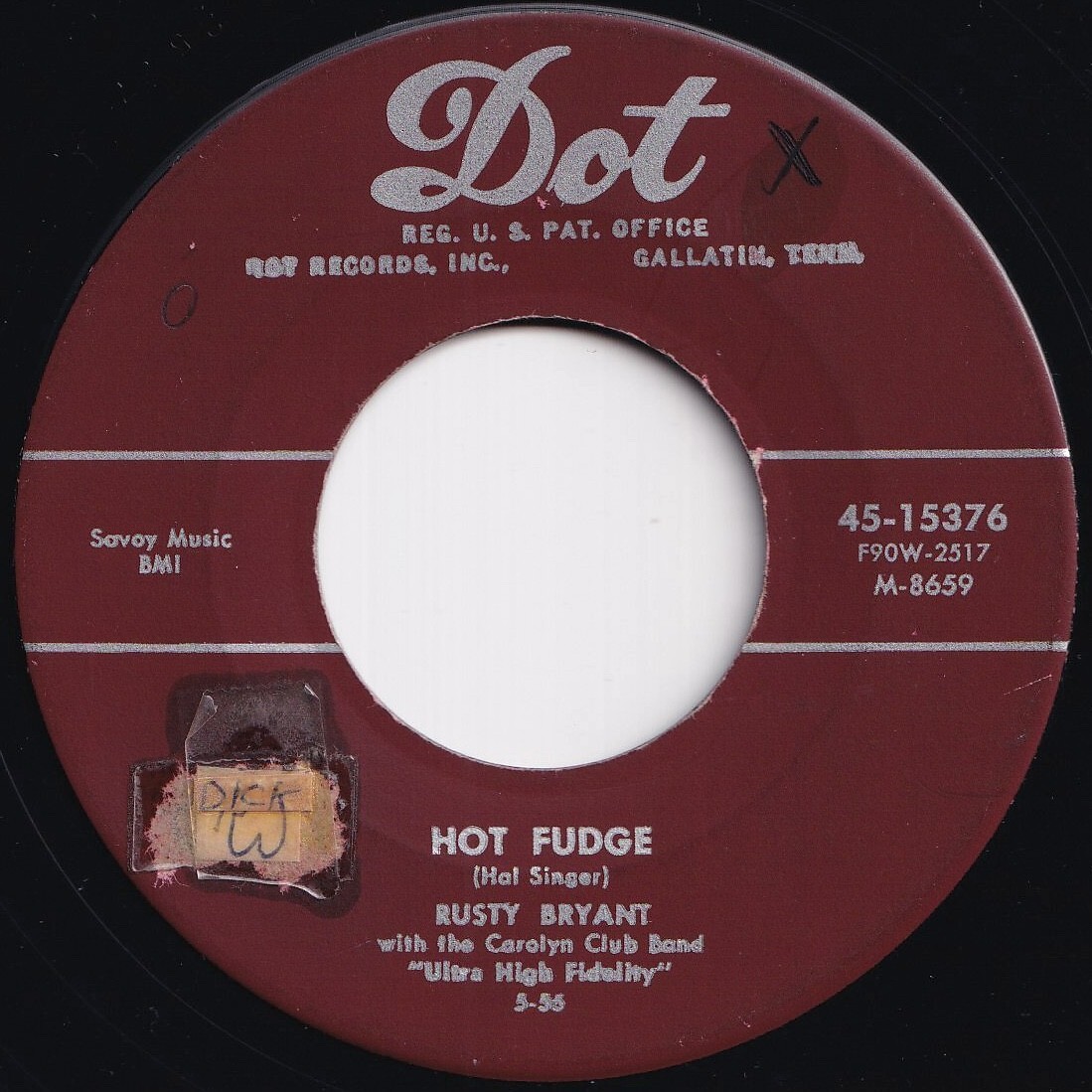 Rusty Bryant With The Carolyn Club Band Ridin' With Rusty / Hot Fudge ...