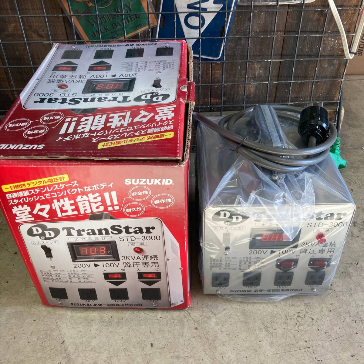 品 スズキッド/SUZUKID 降圧器 DDトランスター STD-3000(その他)｜売買されたオークション情報、yahooの商品情報をアーカイブ公開 - オークファン（aucfan.com）