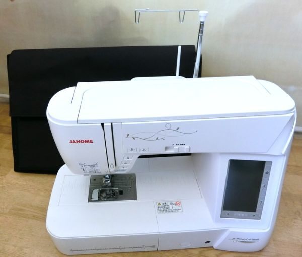 1000円 JANOME MODEL 863CU型 Memorycraft H8800 付属 布カバーのみ ジャンク扱い ジャノメ B109 ...