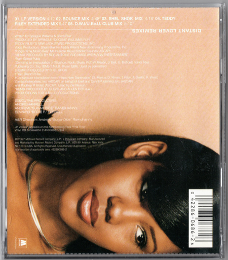 未配信作品 CDシングル Taral / Distant Lover Remixes Teddy Riley Grand Puba Mary J. Blige Usher Eric Benet ...