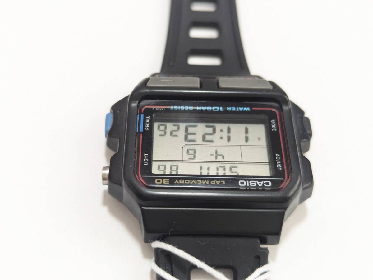 レア カシオ CASIO 1989 SDB-500 W 863 module デジタル Lap Memory 30 100M 80s ...
