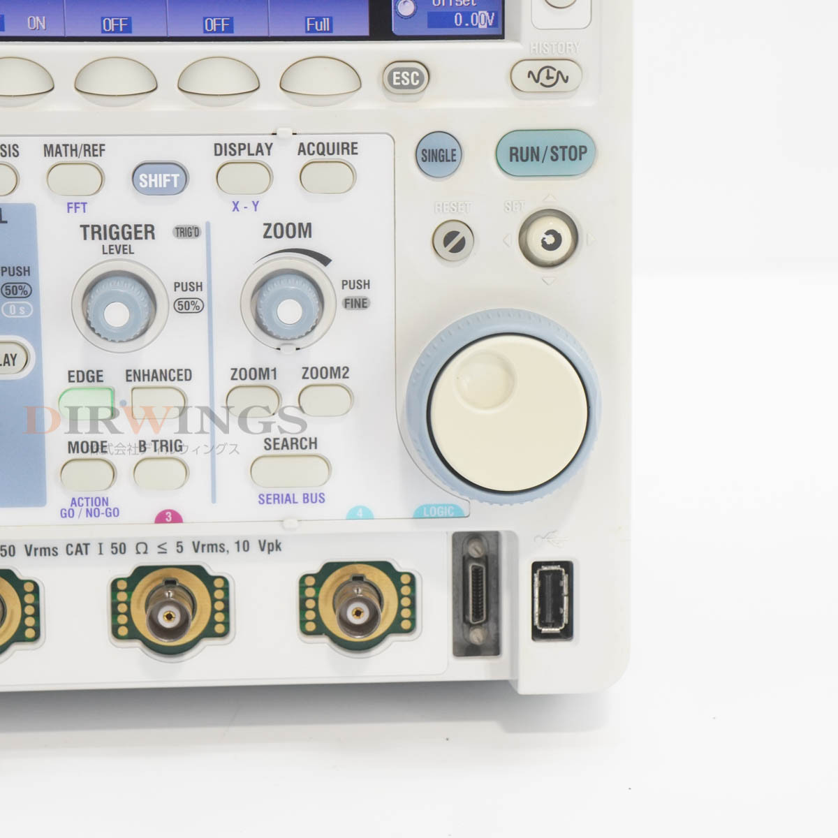 DW 8日保証 05/2024CAL DLM2054 710130-M-HJ/B5/M2/P4/C11/C8 YOKOGAWA MIXED SIGNAL OSCILLOSCOPE 2.5GS ...