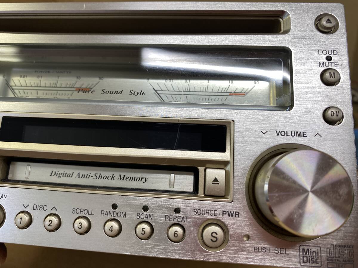 Panasonic パナソニック CQ-VX5500 CD MD デッキ 正面に傷があります(パナソニック)｜売買されたオークション情報 ...