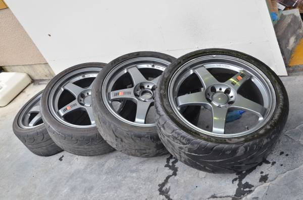 255-35-18 RAYS RALLIART R-01 8.5J CT9A CP9A ランエボ(ラジアルタイヤ)｜売買されたオークション情報 ...